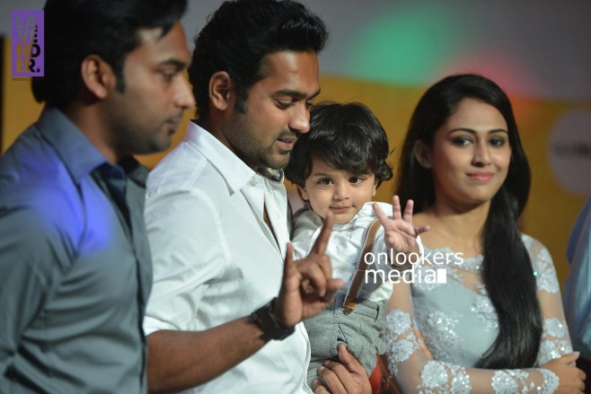 Asif Ali With Family At Kohinoor Audio Launch Asif Ali With Family At Kohinoor Audio Launch