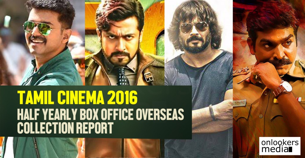 Tamil Cinema 2016: Half Yearly Box Office Collection Report