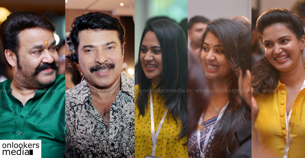 Exclusive stills from AMMA General Body Meeting 2017