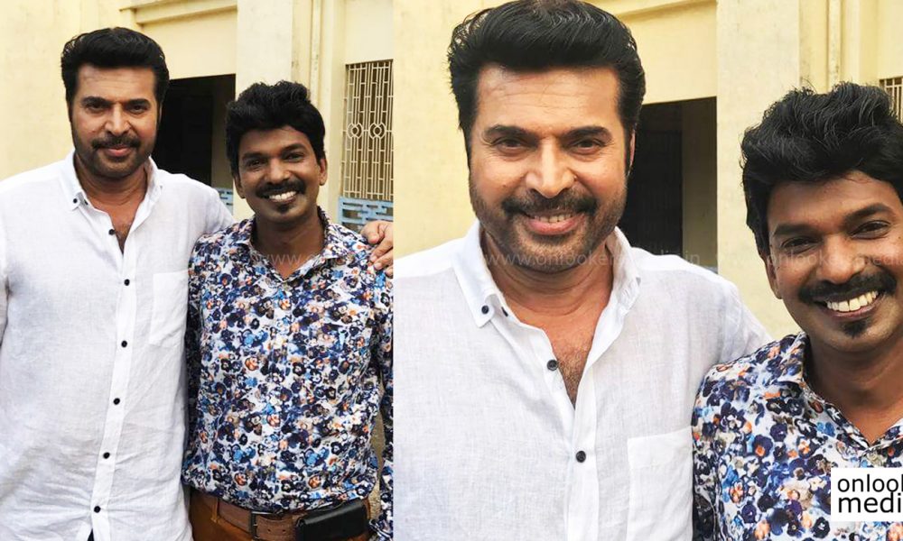 Santhosh Pandit shares his photos with Mammootty from the sets of ...