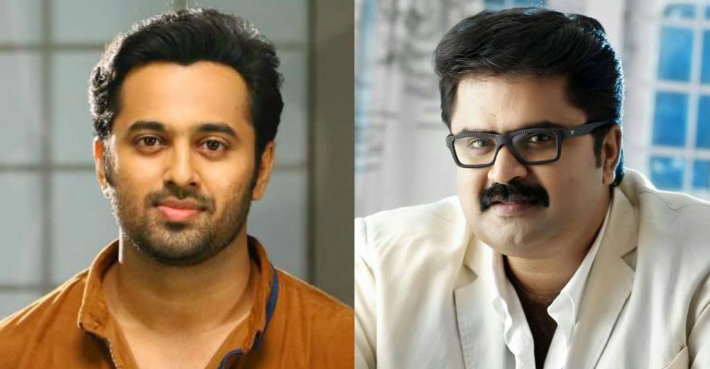 Unni Mukundan, Anoop Menon and the crew members of Chanakya Thanthram ...