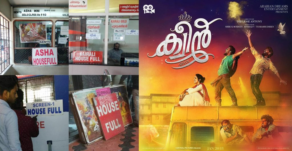 Mass Bunk: Housefull shows for Queen all over Kerala