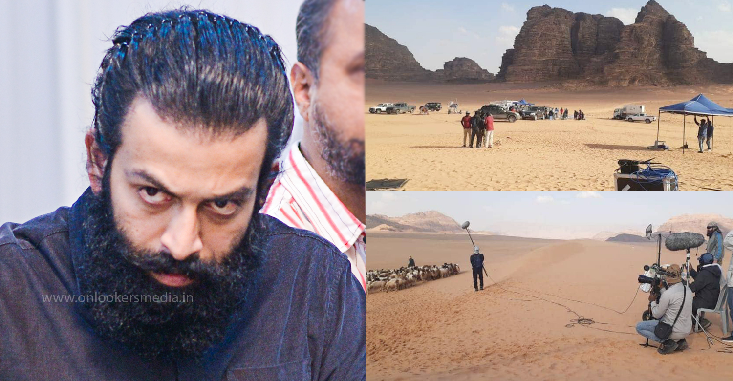 Aadujeevitham team stuck in Jodran; Permitted to shoot till April 10