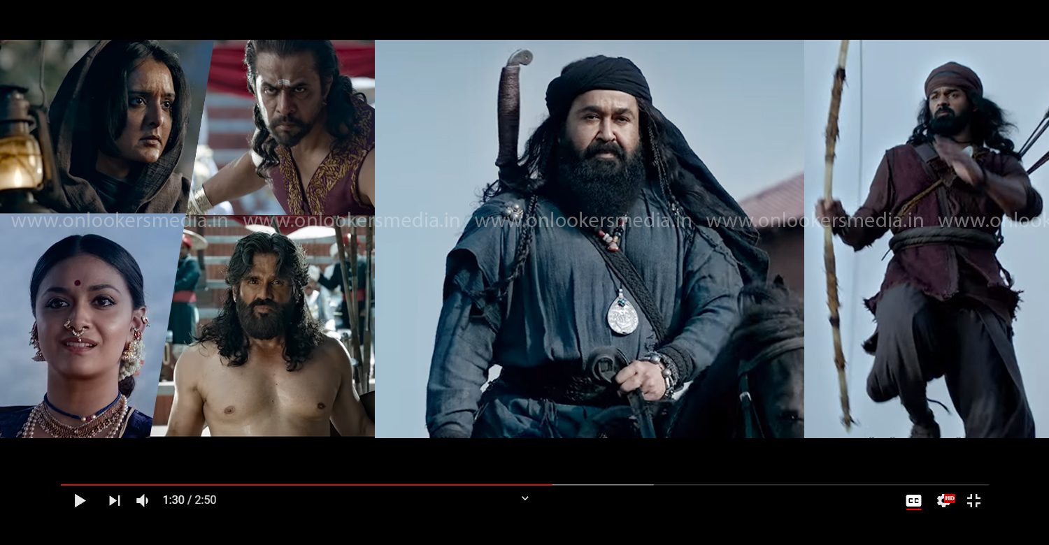 Watch the visually stunning trailer of Marakkar here!